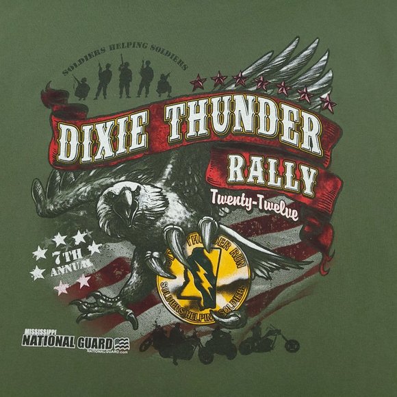 Gildan | Shirts | 7th Annual Dixie Thunder Rally T Shirt Size L ...